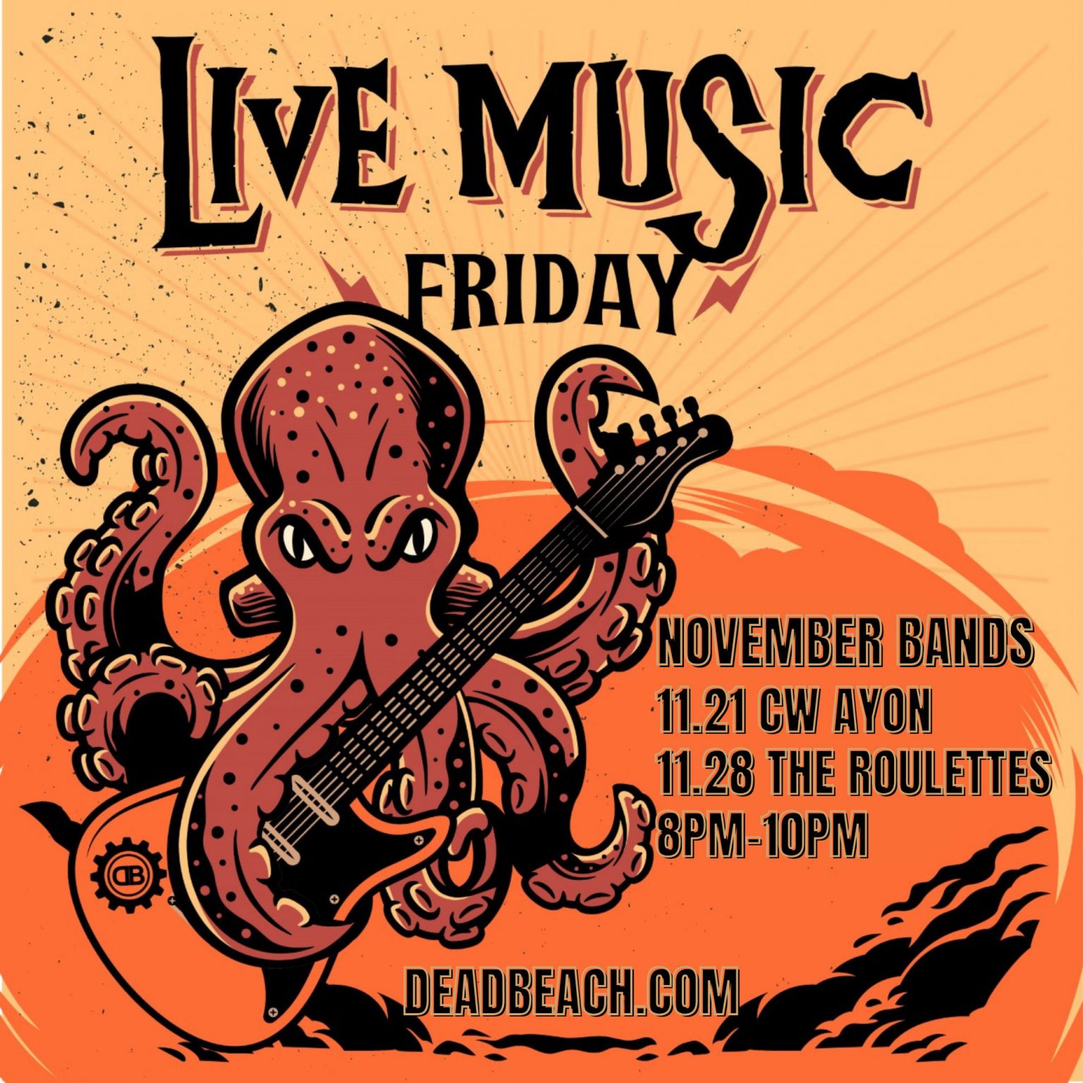 Live Music Fridays – DeadBeach